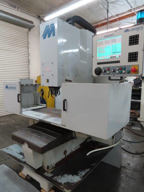CNC MACHINING CENTERS:MILLTRONICS RH-20 CNC BED MILL-BUILD YEAR: 2000