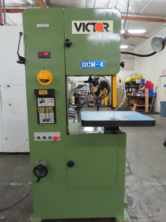 SAWS: VICTOR DCM-4 VERTICAL BANDSAW - 16 in. - Year: 1996