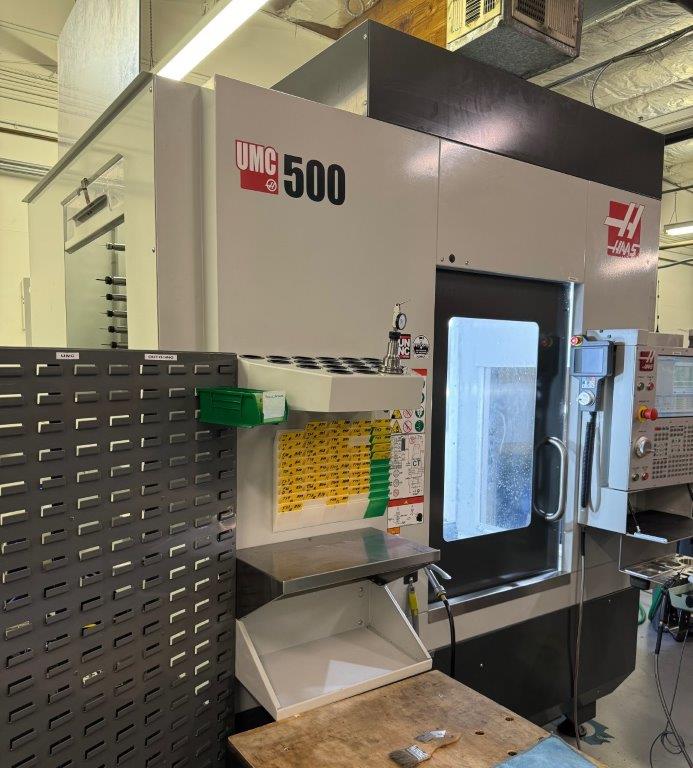 CNC MACHINING CENTERS: Haas UMC-500 5 Axis Vertical Machining Center ...
